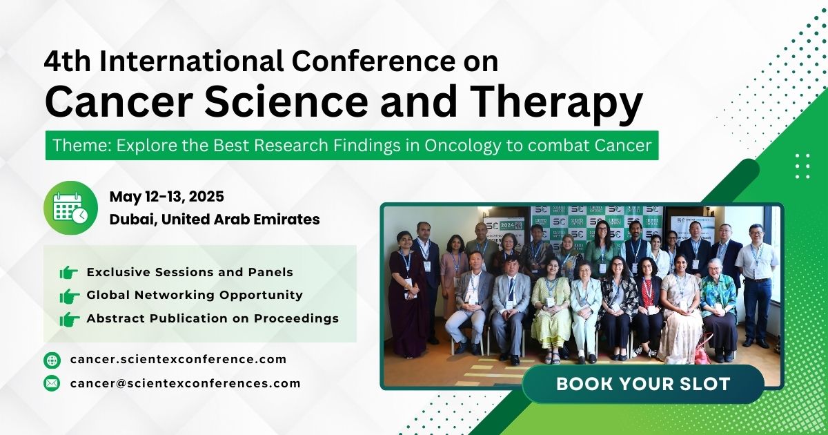 Advancements in Cancer Imaging Technology | Cancer 2025 | Dubai | UAE